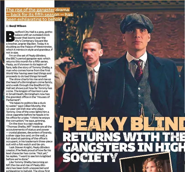 ‘PEAKY BLINDERS’ RETURNS WITH THE GANGSTERS IN HIGH SOCIETY - PressReader
