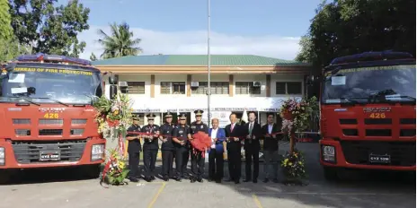 Isuzu PH delivers first batch of fire trucks for BFP modernizat­ion ...