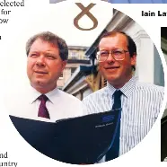 ‘IAIN WAS THE Tributes paid to ‘exceptiona­l’ independen­ce campaigner ...