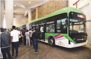 PM launches Green Line bus service - PressReader