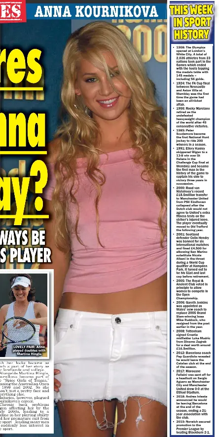 Who cares if hot Anna could play? - PressReader