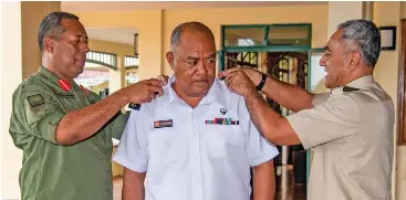 RFMF Officers promoted by Commander - PressReader