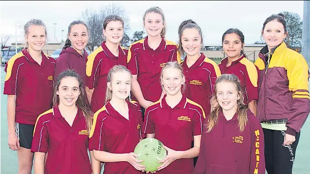 Nifty netballers on show - PressReader