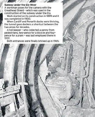 Subway under the Ely River - PressReader