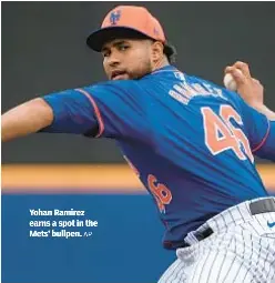Ramirez joins Tonkin at end of Met pen ahead of Citi opener - PressReader