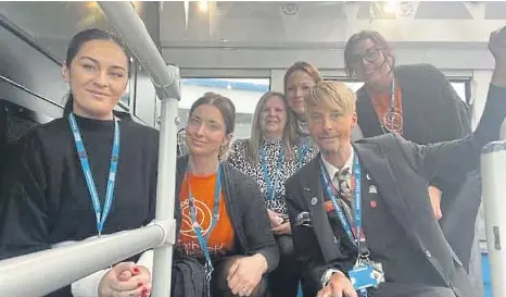All aboard NHS wellbeing bus - PressReader