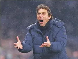 Conte hits out at ‘selfish’ Spurs players - PressReader