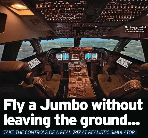 Fly a Jumbo without leaving the ground... - PressReader