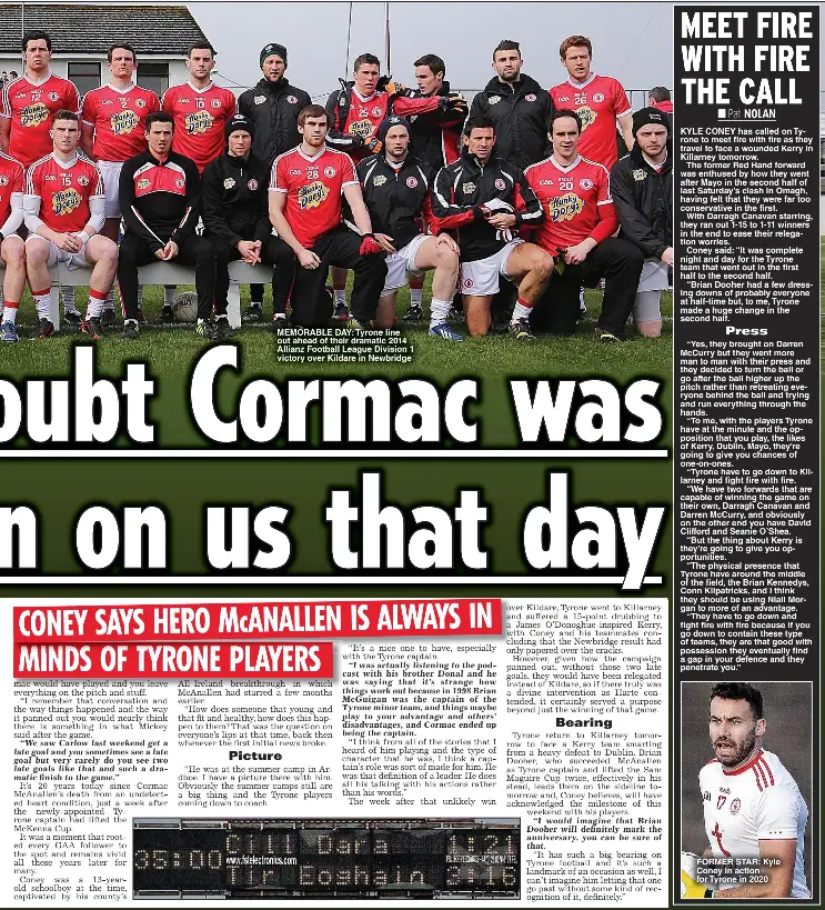 Ubt Cormac was n on us that day - PressReader