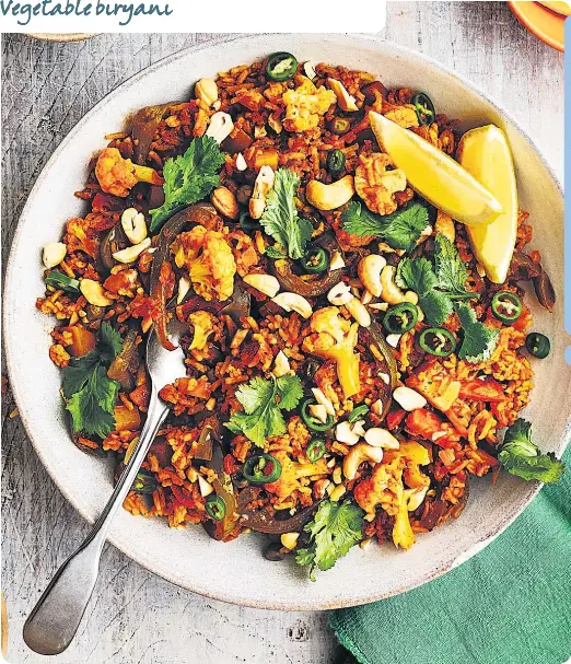 Vegetable biryani - PressReader