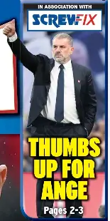 THUMBS UP FOR ANGE - PressReader