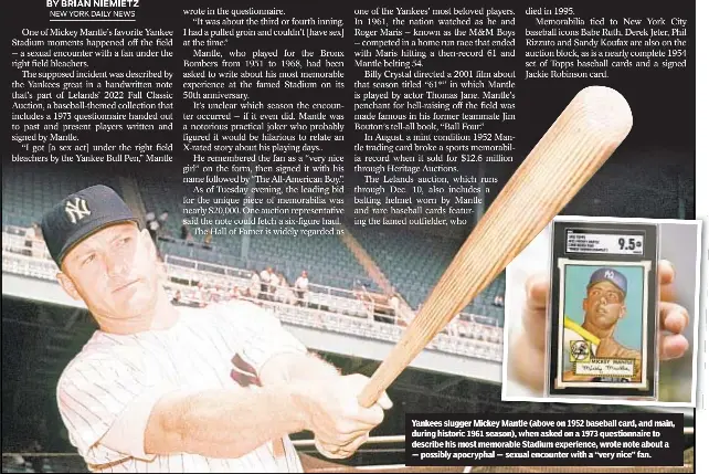 Mick’s biggest ‘score’ - PressReader