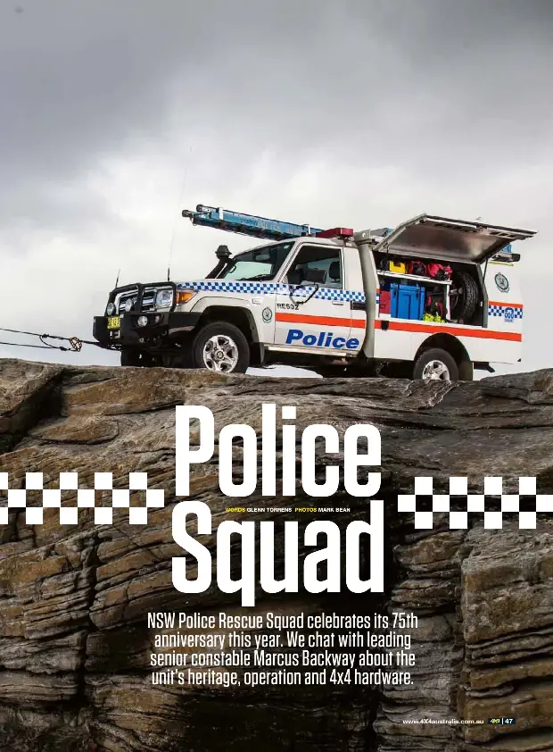 WORKING 4X4S: NSW POLICE SQUAD - PressReader