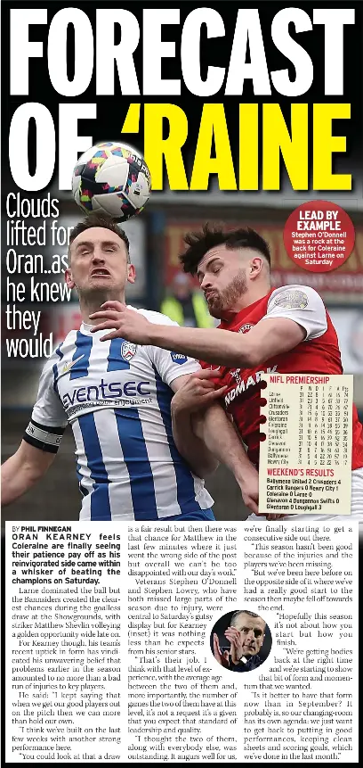 FORECAST OF ‘RAINE - PressReader