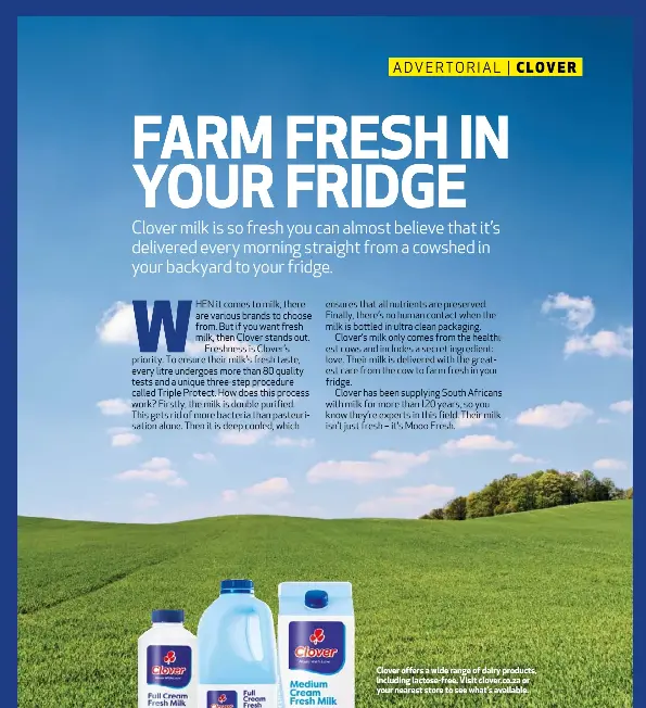 FARM FRESH IN YOUR FRIDGE - PressReader