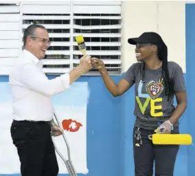 Sandals Foundation bats for peace in Steer Town - PressReader