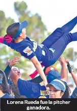 CAMPEONAS DE LIGA DE SOFBOL ‘ANTONIO SOLANO’ San Roquito - PressReader