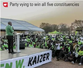 BCP’s Gaborone constituen­cies’ master plan - PressReader