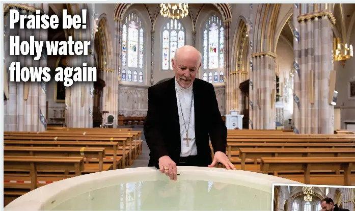 Praise be! Holy water flows again - PressReader