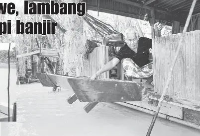 Rumah terapung Pokwe, lambang kekentalan jiwa hadapi banjir - PressReader