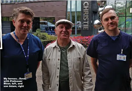 ‘I am so proud of my doctor son...he has helped me beat cancer three ...