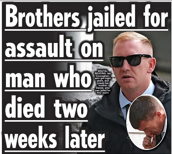 Brothers jailed for assault on man who died two weeks later - PressReader