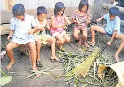 BASILAN CHILDREN MAKE BROOMSTICK­S FOR ZAMBOANGA CITY’S FLOOD VICTIMS ...