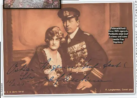 Echtes Autogramm vom „Seeteufel“ - PressReader