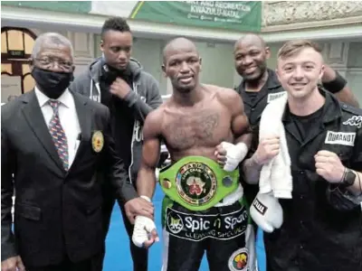 Long wait over for Lebogo as he bags SADC belt - PressReader