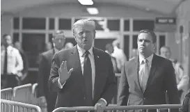 Trump’s hush money trial a go - PressReader