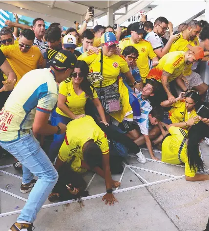 Colombia soccer boss, son among 27 arrested at Copa America final - PressReader