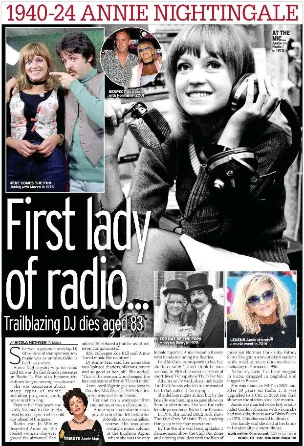 1940-24 ANNIE NIGHTINGAL­E - PressReader