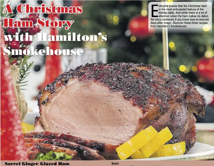 A Christmas Ham Story with Hamilton’s Smokehouse - PressReader