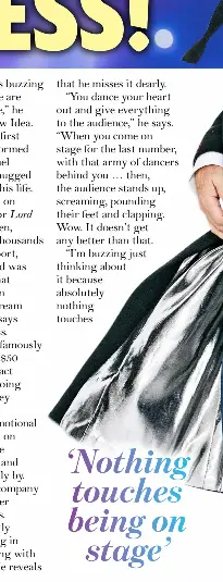 Michael Flatley TAPPING INTO GREATNESS! - PressReader