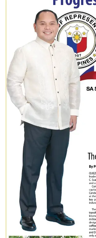 Rep. Jay-Jay Suarez: Championin­g Progress in Quezon Province - PressReader