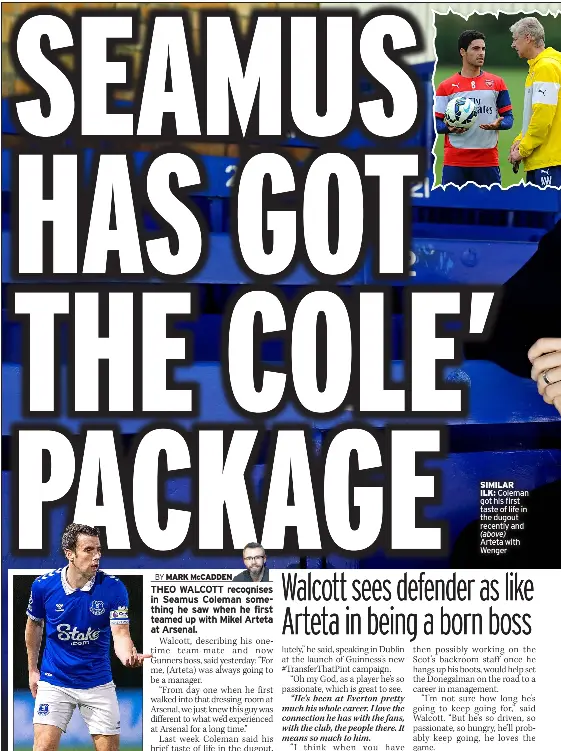 Seamus has got the cole’ package - PressReader