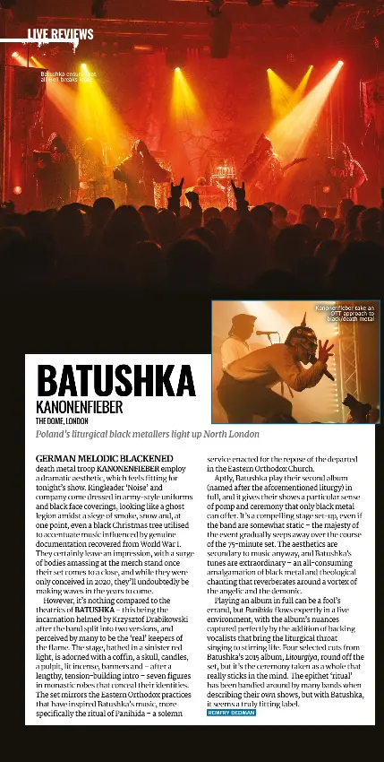 BATUSHKA KANONENFIE­BER - PressReader
