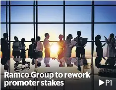 Ramco Group to rework promoter stakes - PressReader