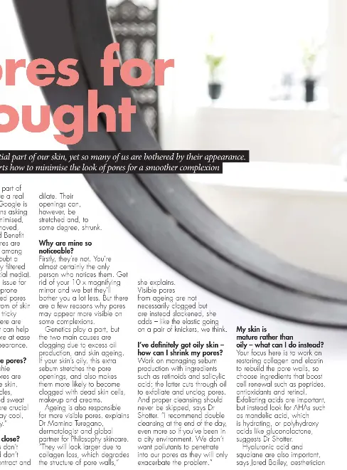 Pores for thought - PressReader