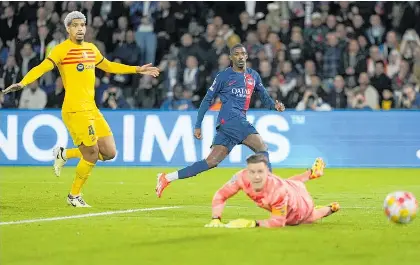 Raphinha scores twice in Paris - PressReader