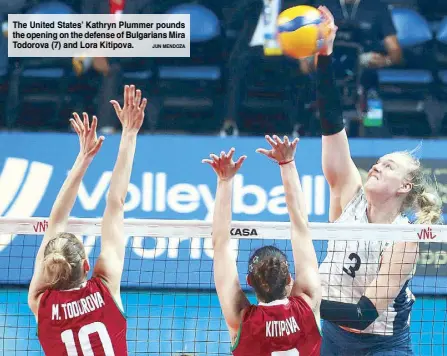 Olympic champs stamp class on hapless Bulgarians - PressReader