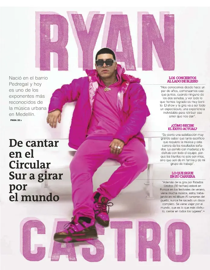 De cantar en el Circular Sur a girar por el mundo - PressReader