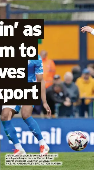 A ‘must-win’ as Brewers aim to take positives from Stockport - PressReader