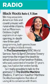 Black Roots Radio 4, 11.30am - PressReader