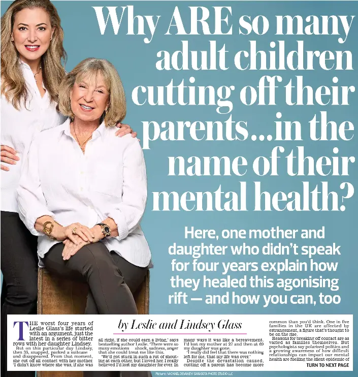 Why ARE so many adult children cutting off their parents...in the name of their mental health ...