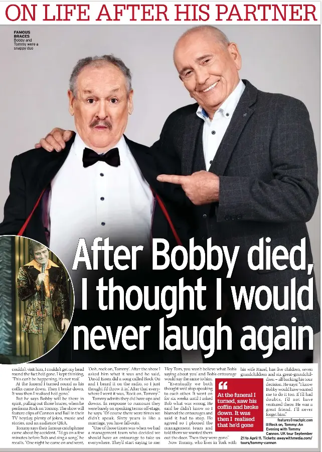 After Bobby died, I thought I would never laugh again - PressReader