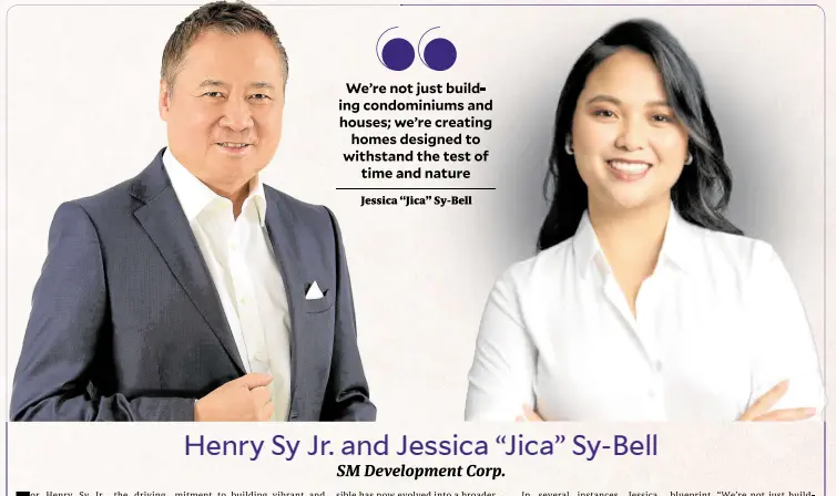Henry Sy Jr. and Jessica “Jica” Sy-Bell - PressReader