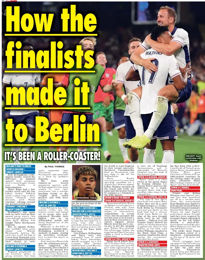 How the finalists made it to Berlin - PressReader
