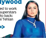 Blessed to work with superstars back to back: Prachi Tehlan - PressReader