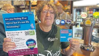 Wetherspoo­ns using new beer mats and posters to help NHS - PressReader